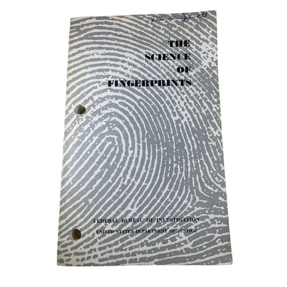 U.S. Dept. of Justice | Other | The Science Of Fingerprints ...